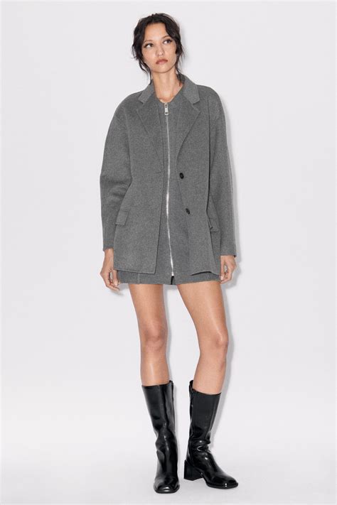 Zara Double Faced Wool Blend Blazer Zw Collection Mall Of America®