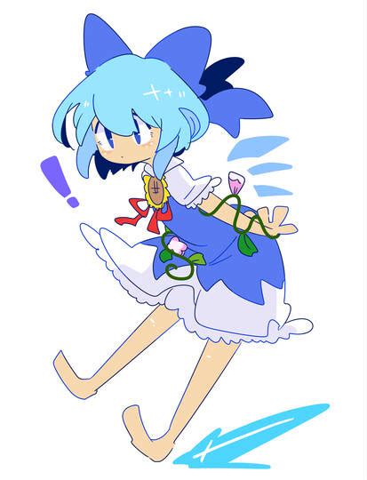 日焼けしたチルノ Kuro