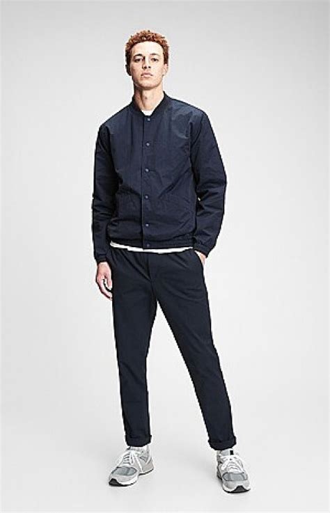 Gap Adults갭 ★갭 남성 21년 Spring★ 스냅 버튼 봄버 자켓 Sivillage 에스아이빌리지