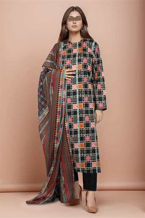 Unstitched 3 Piece Sale Collection Saya