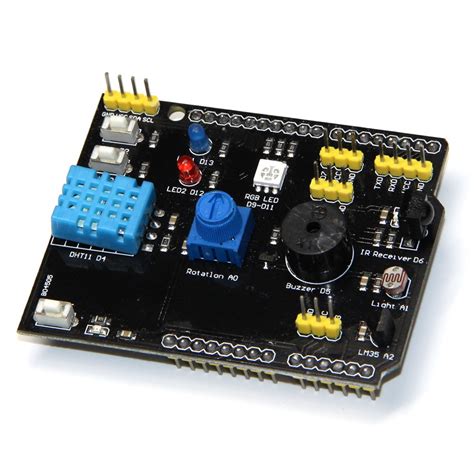 DHT11 Temperature And Humidity Sensor Module LM35D Arduino