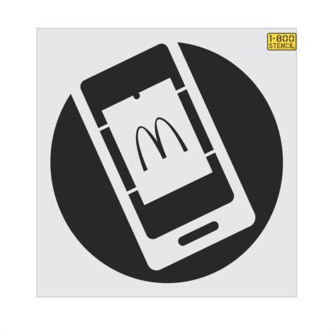 53 Mcdonalds Online Order Stencil 1 800 Stencil