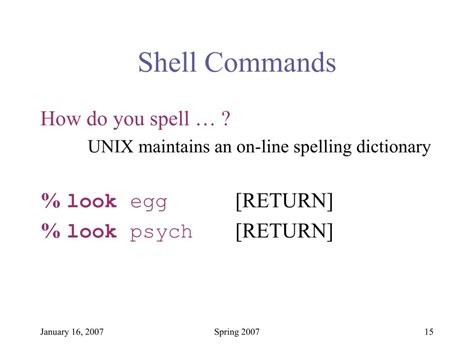 Ppt Unix Lecture 1 Powerpoint Presentation Free Download Id244698