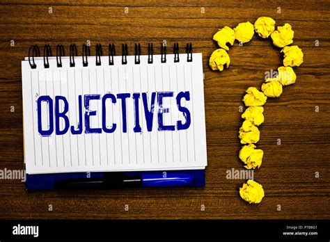 Handwriting Text Writing Objectives Concept Meaning Goals Planned To