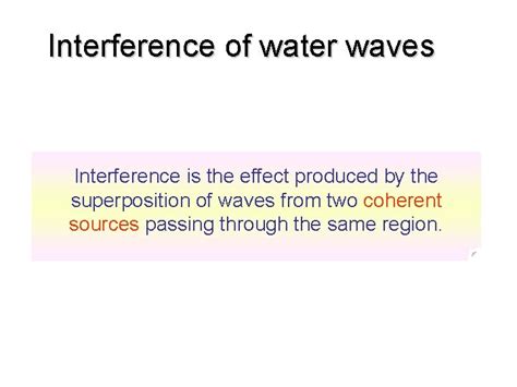 Coherence Spatial Temporal Interference Youngs Double Slit Experiment