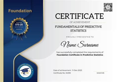 Foundationpredictive Statistics Certification