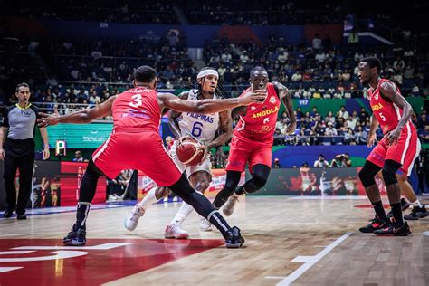 Angola Def Gilas Pilipinas 80 70 Video August 27 Fiba World Cup 2023