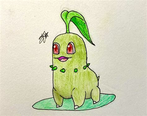 Chikorita By Stirling Silver On Deviantart