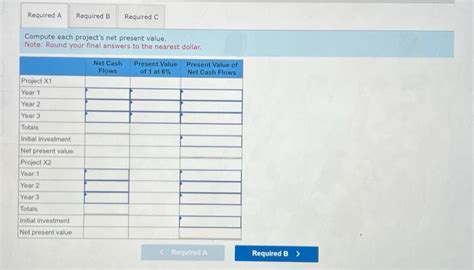 solved exercise 11−10 algo net present value unequal cash