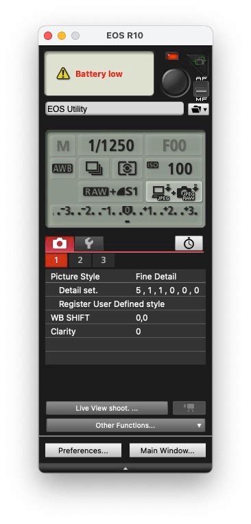 File Names In Eos Utility Dont Match Cameras Fil Canon Community