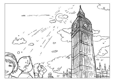 Big Ben Colouring Page Pdf