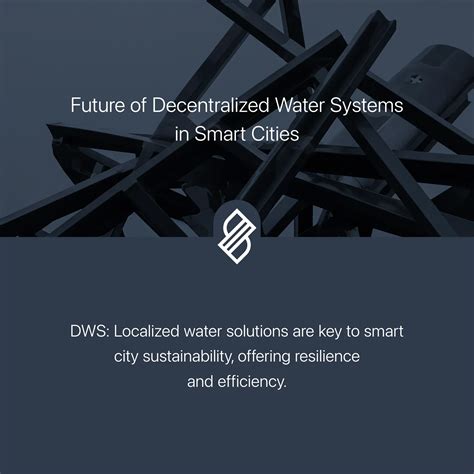 Future Of Decentralized Water Systems In Smart Cities → Scenario