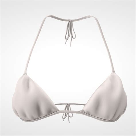 Second Life Marketplace Kaithleens Frilly Bra White