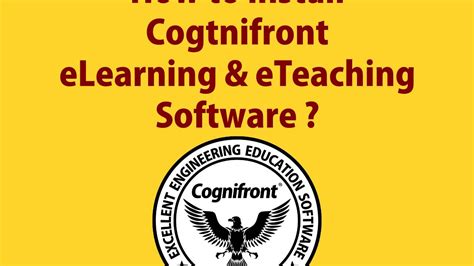 How To Install Cognifront Eteaching And Elearning Software Youtube