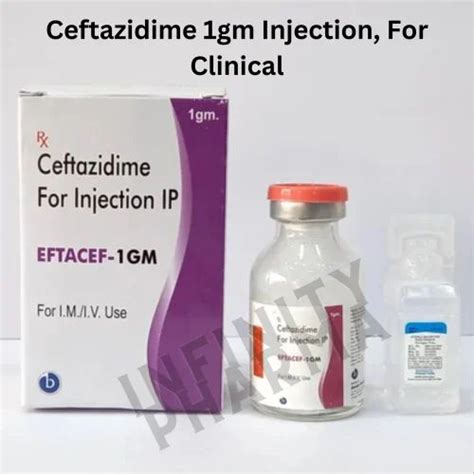 Ceftazidime 1gm Injection At ₹ 490 Vial In Surat Id 2851120325697