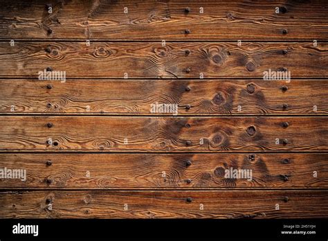 Old Weathered Rustic Brown Dark Oak Wood Texture With Retro Design