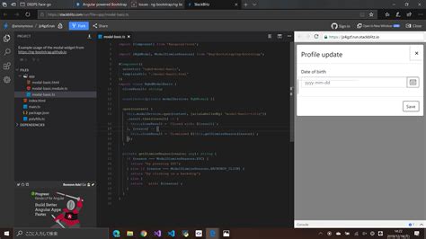 Modal On Edge Browser Has Strange Line Appear · Issue 3516 · Ng