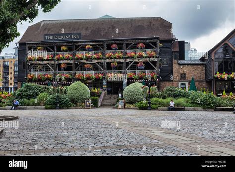 The Dickens Inn Restaurant St Katharine Docks London England Uk
