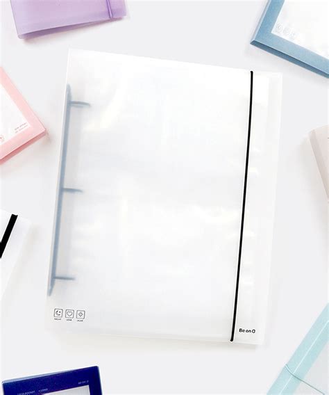 비온뒤 데코포켓 빅 A4 3공 바인더 커버 에이블리