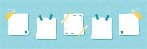 Valentines Day Style Sticky Notes Stickers Vector Image