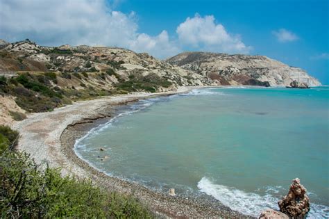 Tempat Kelahiran Afrodit Phaphos Siprus Foto Stok Unduh Gambar