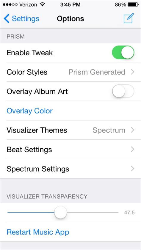 Add A Visualizer To The Stock Music App In IOS With Prism