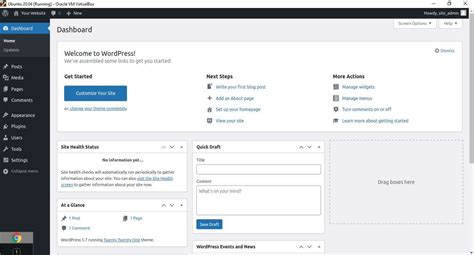 How To Install WordPress On Ubuntu 20 04 LTS Pentarock Technologies
