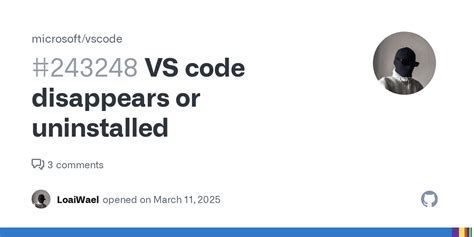 Vs Code Disappears Or Uninstalled · Issue 243248 · Microsoft Vscode · Github