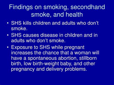 Ppt Secondhand Smoke Powerpoint Presentation Free Download Id4473967
