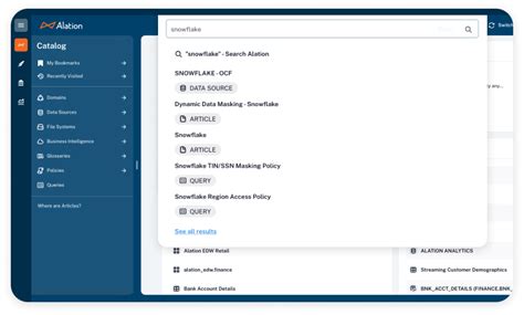 The Alation Data Intelligence Platform Alation