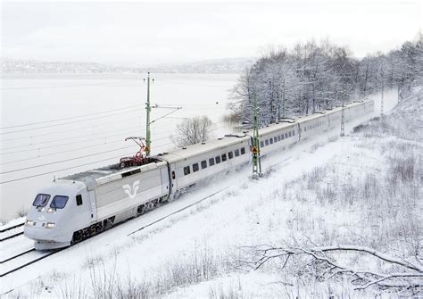 Swedish X2000 Train In Jonsered Sweden Photo Stefan Nilssonsj Trains
