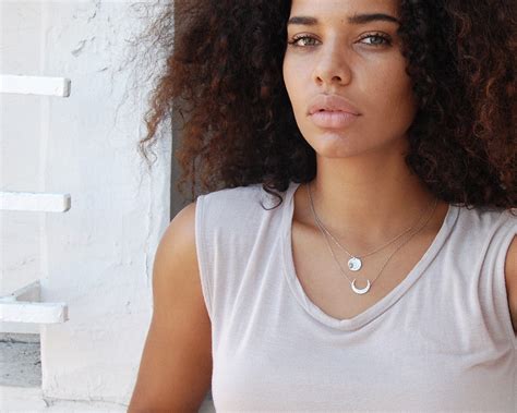 Soul Sisters Crescent Moon Necklace For Bff Soul Peaces