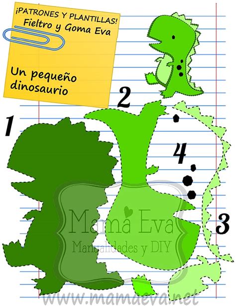 Las Mejores 81 Ideas De Moldes De Dinosaurios Moldes De Dinosaurios