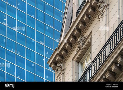 Contrast Between Ols And New Architecture Im Buenos Aires Argentina