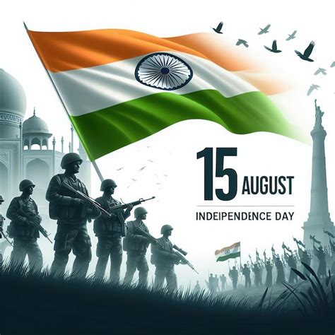 Premium Photo Happy Independence Day India Vector Illustration