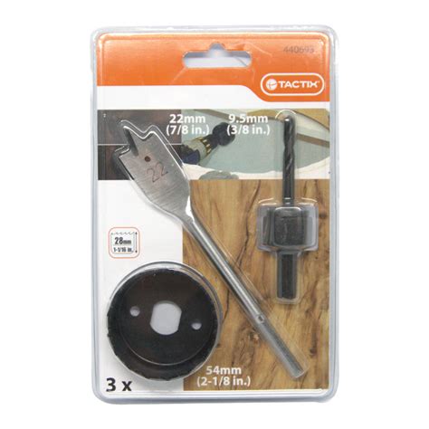 Tactix 3 Pc Door Lock Installation Set Ahpi
