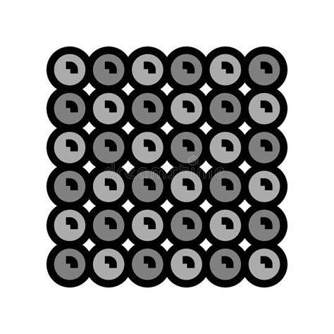 Magnetic Balls Fidget Toy Color Icon Vector Illustration Stock