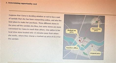 Solved 2 Determining Opportunity Cost Suppose That Ciana Is