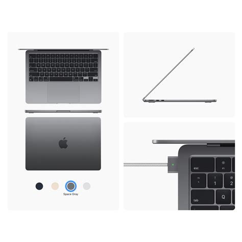 Ripley MACBOOK AIR 13 6 CHIP M2 8CORE 16GB RAM 512GB SSD SPACE GRAY