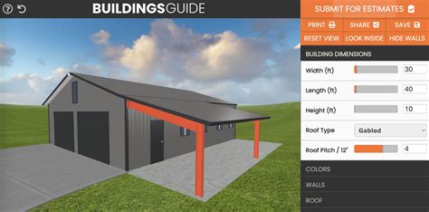 Tutorials For The Buildingsguide Metal Building Design Software