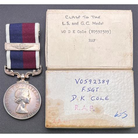 Raf Lsgc With 2nd Award Clasp Liverpool Medals