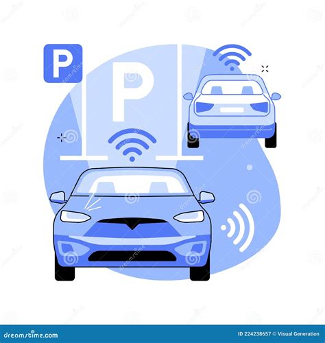 Intelligent Transportation System Abstract Concept Vector Illustration Stock Vector