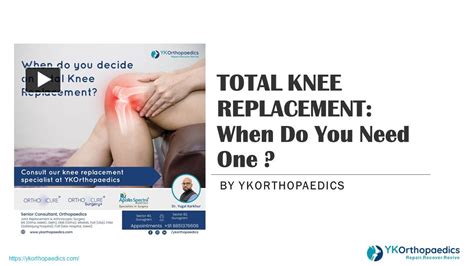 Ppt Total Knee Replacement When Do You Need One Powerpoint