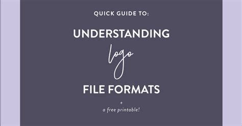 Understanding Logo File Formats • Cobba Designs • Gippsland