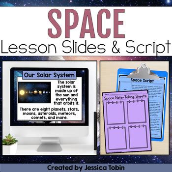 Space Science Lessons PowerPoint Presentation Slides And Worksheets