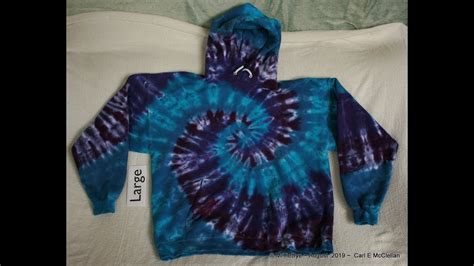Spiral Tie Dye Technique Hoodie 2007francis