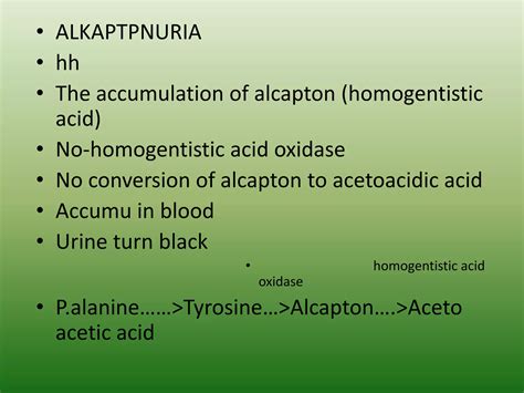 Inborn Errors Of Metabolism Pptx