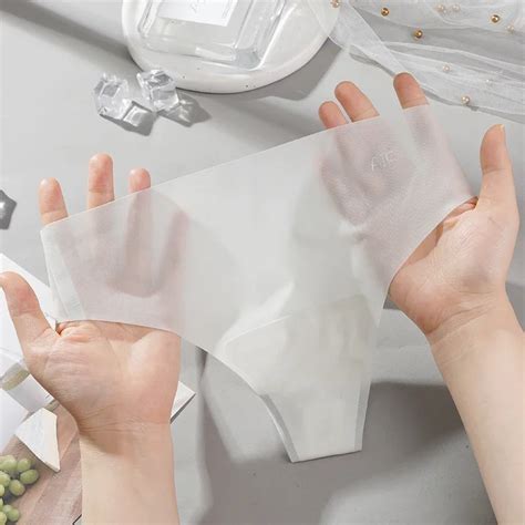 Прозрачные трусики стринги женские ультратонкие Соблазнительные бесшовные однотонные женские