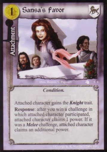 Sansas Favor Atos Cardguide Wiki Fandom