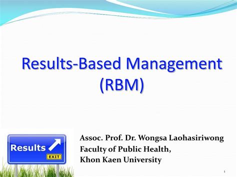 Ppt Results Based Management Rbm Powerpoint Presentation Free Download Id 4282321